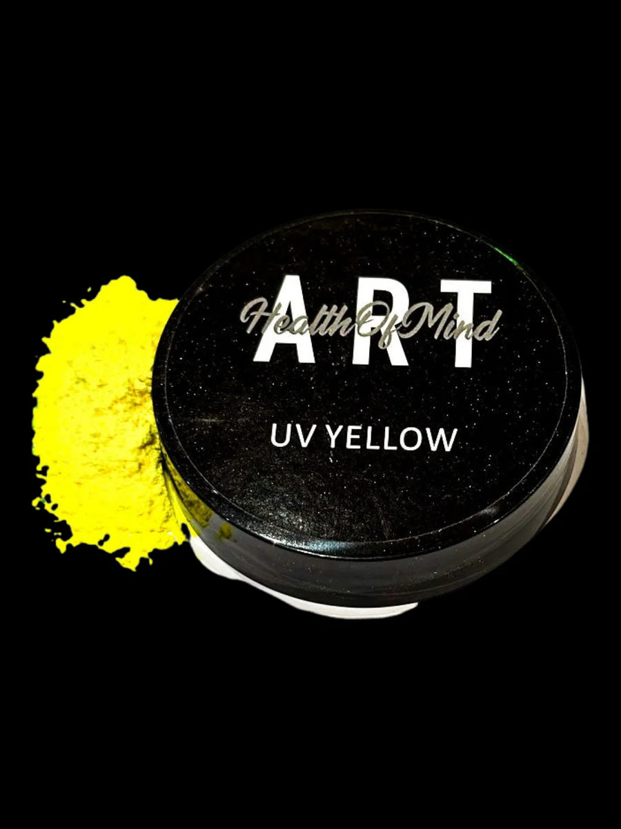 Neon Series Powder UV Yellow 50G – Pop's Shed
